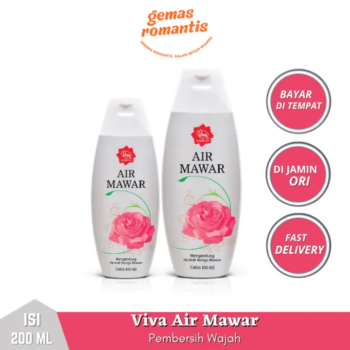 Viva Penyegar Air Mawar 100ml / Toner wajah / Rose Water Campuran ...
