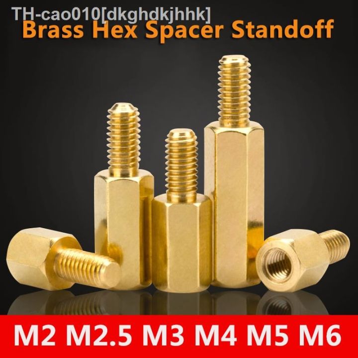 Brass Hex Male Female Standoff Board Stud Metric Hexagon Threaded ...