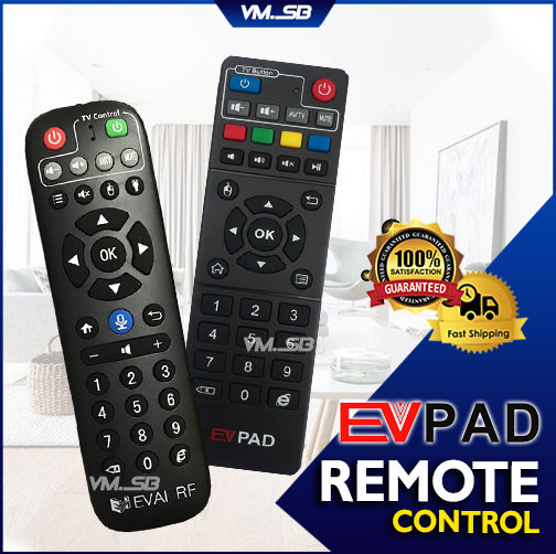 Remote EVPAD EVAI AI VOICE TV BOX 2S 3S 3R 3Max 5P 5S Pro Plus MYViU Somershade | Lazada