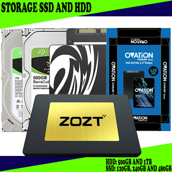 SSD FOR DESKTOP, LAPTOP, ALL IN ONE PC, PC UPGRADE 80GB, 120GB, 240GB ...