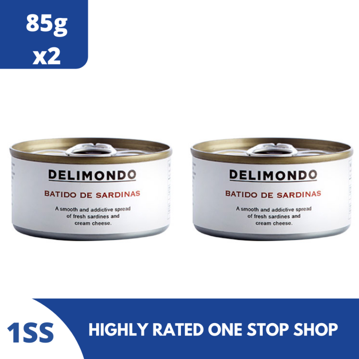 Delimondo Batido De Sardinas 85g set of 2 (Exp June 2024) | Lazada PH