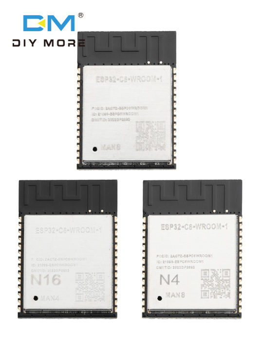 diymore ESP32-C6-WROOM-1-N4 ESP32-C6-WROOM-1-N8 ESP32-C6-WROOM-1-N16 mô-đun bảng mạch phát triển ...