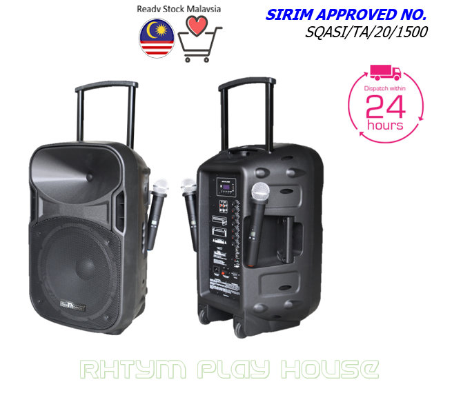**SIRIM & ST APPROVED** BeeTHomax FORTE 15 Portable / Trolley/ Battery ...