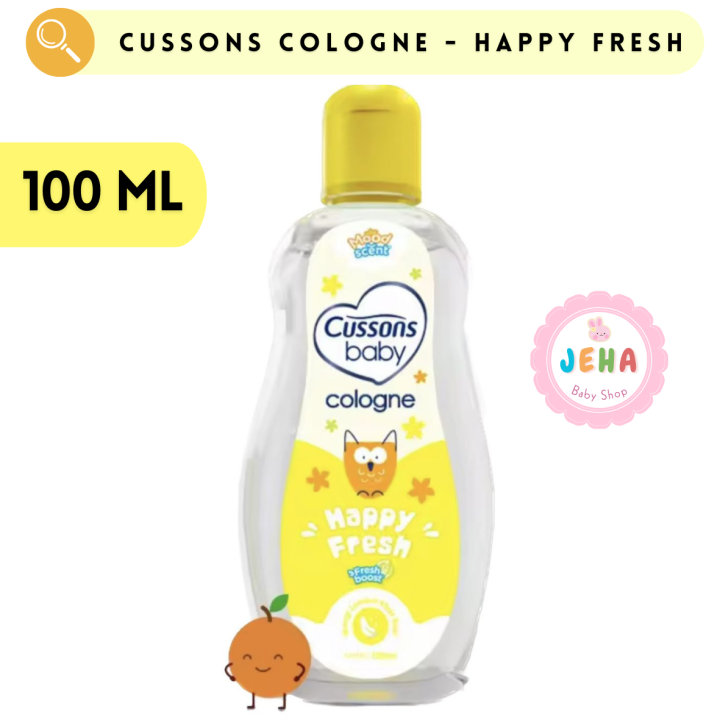 Cussons Baby Cologne Happy Fresh 100 ml - Parfum Bayi | Lazada Indonesia
