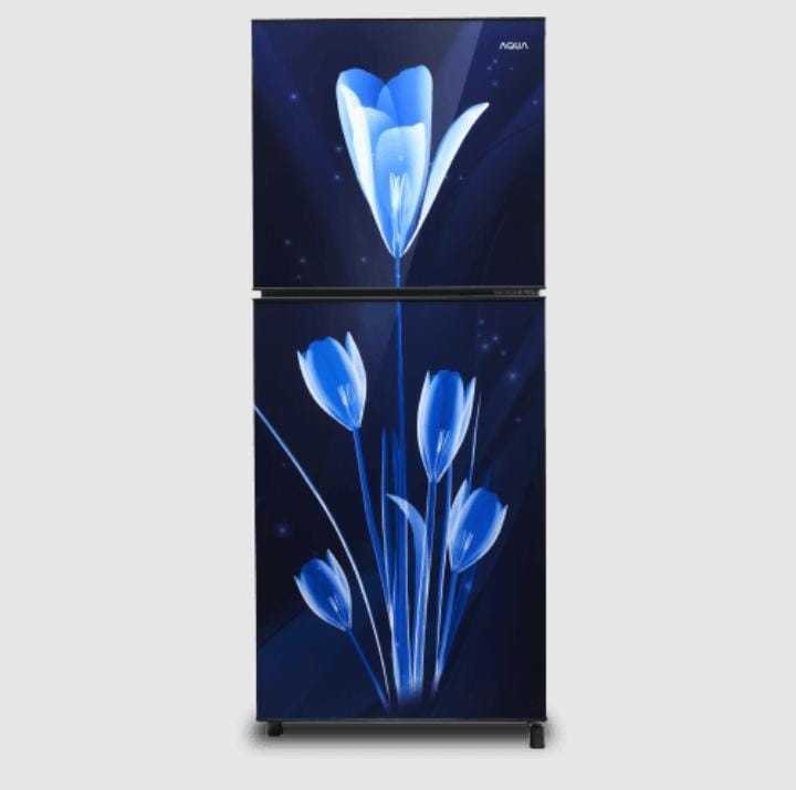 KULKAS AQUA 2 PINTU MODEL BUNGA TERBARU AQR-261 LK/LB | Lazada Indonesia