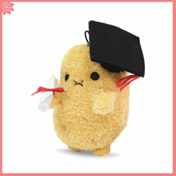 Graduation Potato Fluffy Mini Plush Toy, Graduation Stuffed Animal 2024 ...