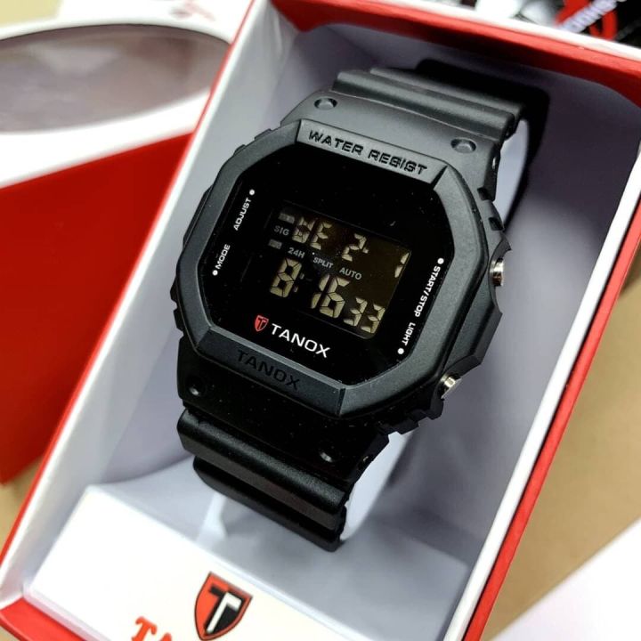 นาฬิกาข้อมือ TANOX WATCH ทาน็อค สินค้าแท้กันน้ำ 100% พร้อมกล่องแบรน ...