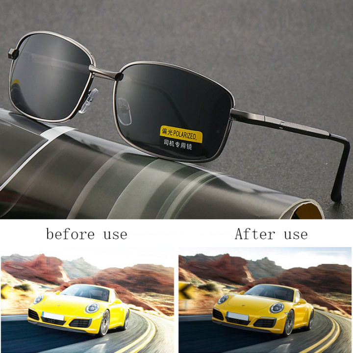 Metal Sunlight Glasses Men Sunglasses Polarized Classical Fashion ...