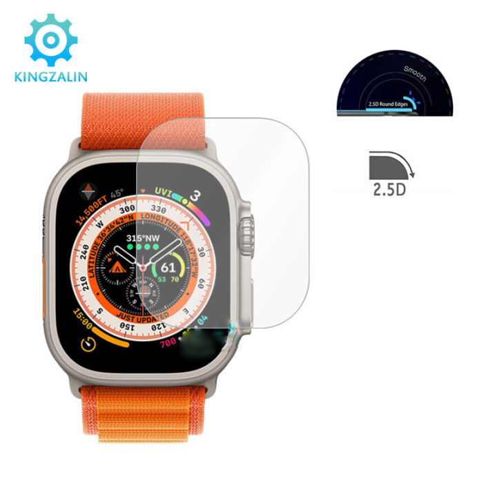 Kingzalin 2pcs Screen Protector For Apple Watch Ultra 49mm Hydrogel ...