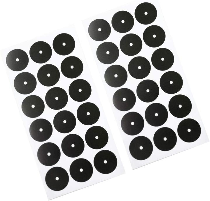 Scott Edward BLACK BILLIARD TABLE SPOTS, Pool Table Marker Dots ...