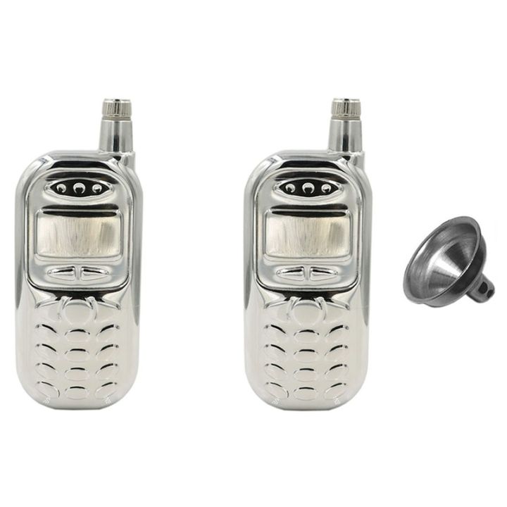 E6(IACY) Stainless Steel Hip Flask Liquor Drink Phone Shaped Hip Flask ...