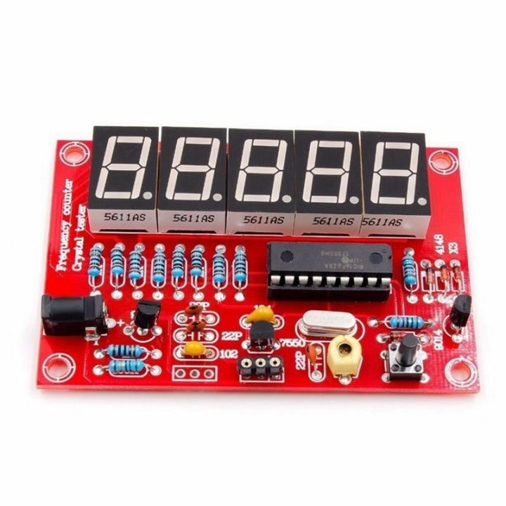 [sunshineyou]DIY Digital LED Frequency Counter 1Hz-50MHz Crystal ...
