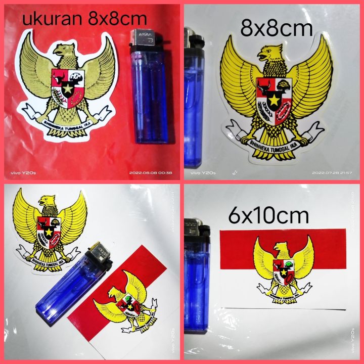 stiker Garuda Pancasila kecil ukuran 6x10cm | Lazada Indonesia