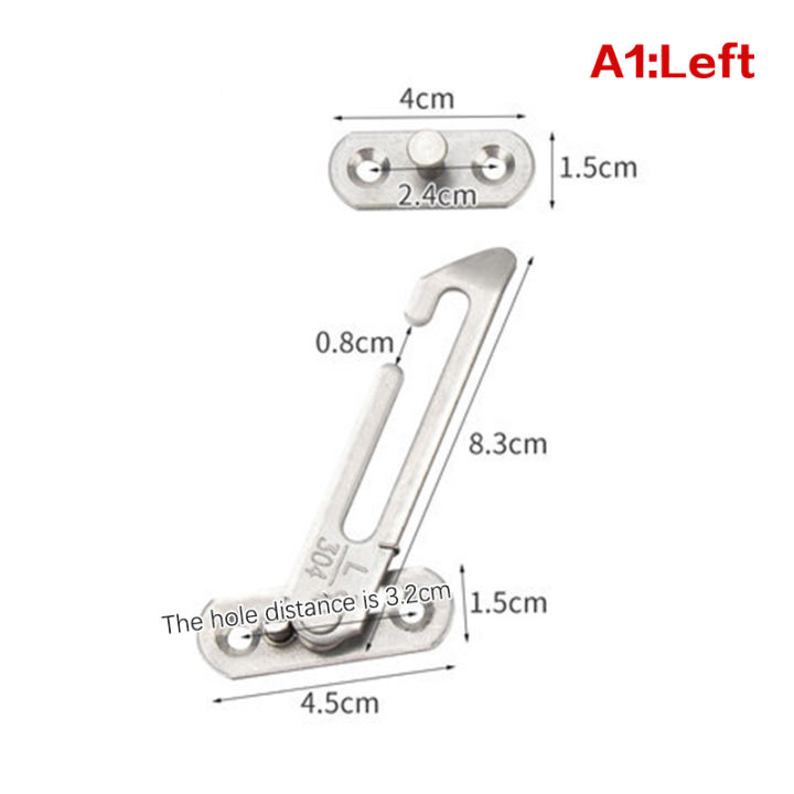 Window Stopper UPVC Window Restrictor Child Lock Safety Catch W/Fixing ...