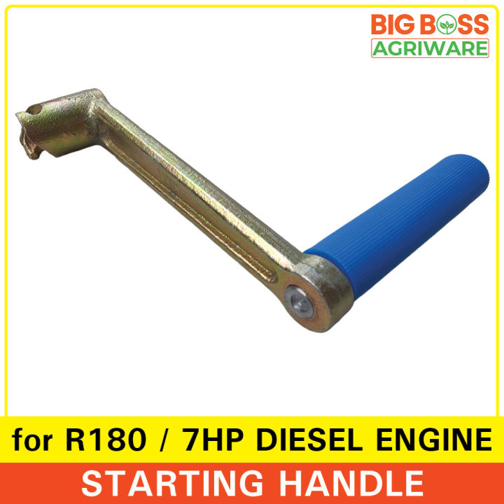 BBA Starting Handle for R180 - 7HP Watercooled Diesel Engine | Lazada PH