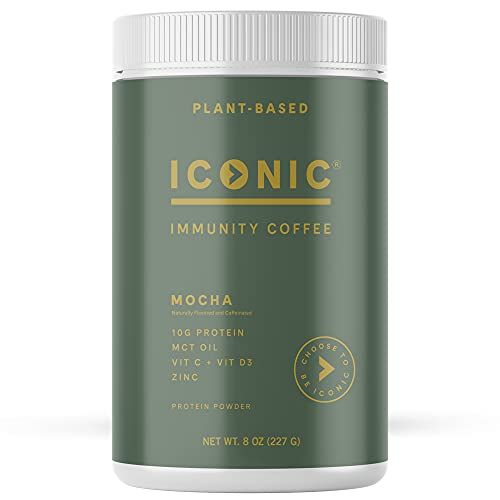 [PRE-ORDER] Iconic Immunity Coffee Protein Powder, Mocha - Keto Coffee ...