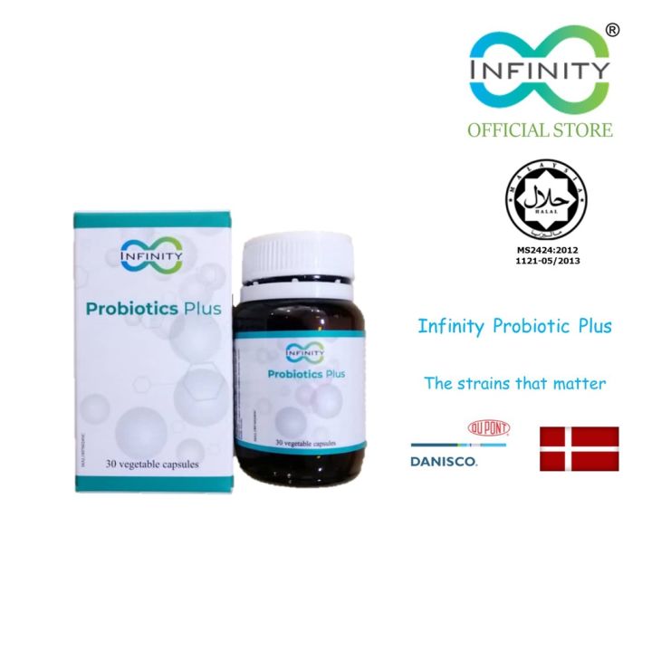 detoxification Infinity Probiotic Plus (30 vegetable capsules)Halal ...