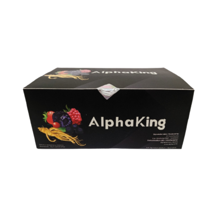 Alpha King Minuman Herbal Ginseng Merah Untuk Kesehatan dan Vitalitas ...