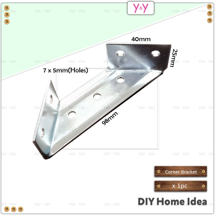 Y&Y Eco Corner Bracket / Furniture Accessories / Angle Corner L Bracket ...