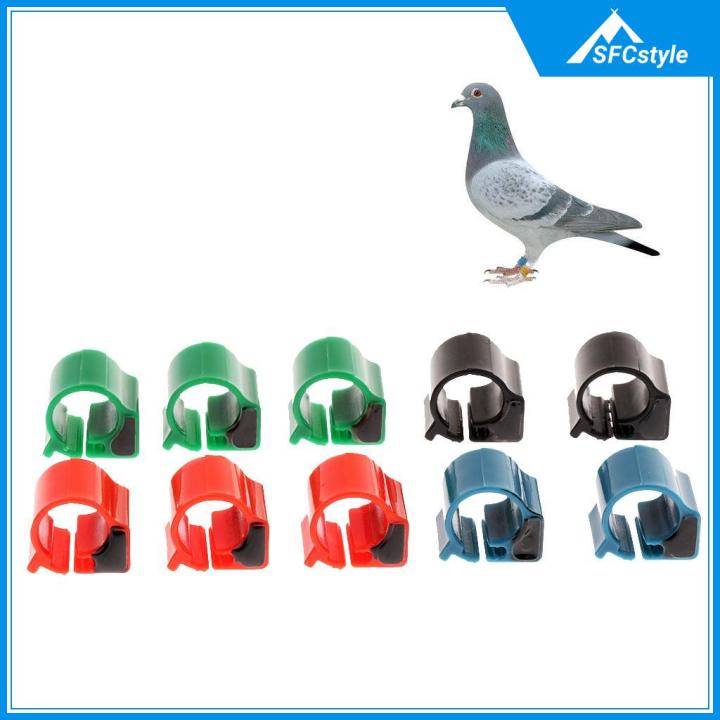 SFCstyle 10Pcs Chip Tag RFID Pigeon Foot Rings Animal Tags For Racing ...