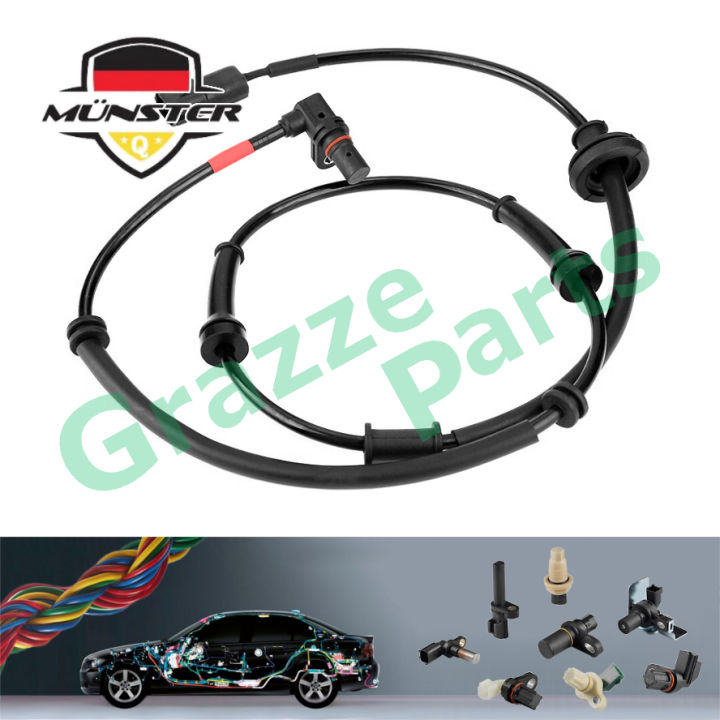 (1pc) Münster Anti-Lock Braking System ABS Speed Sensor Front Right ...