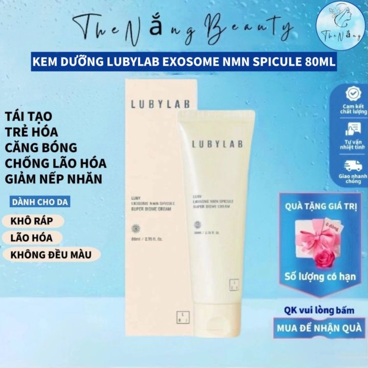 Kem dưỡng LUBYLAB Exosome NMN Spicule 80ml BE144 meso căng bóng chống ...