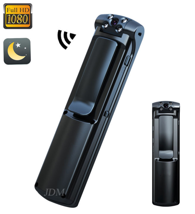 JDM Digital Pen Voice Recorder Wireless P2P WIFI MINI Camera Back Clip ...