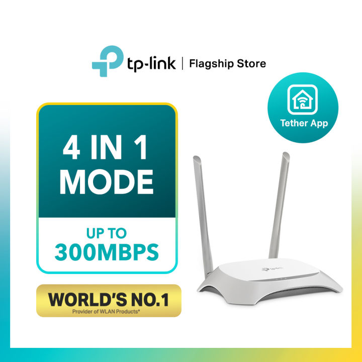 TP-LINK TL-WR840N - 300Mbps Wireless N UniFi WiFi Router ( SUPPORT ...