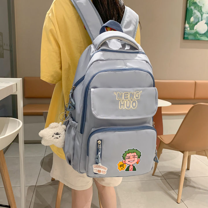 One Piece schoolbag Japanese anime joint backpack for male and female ...