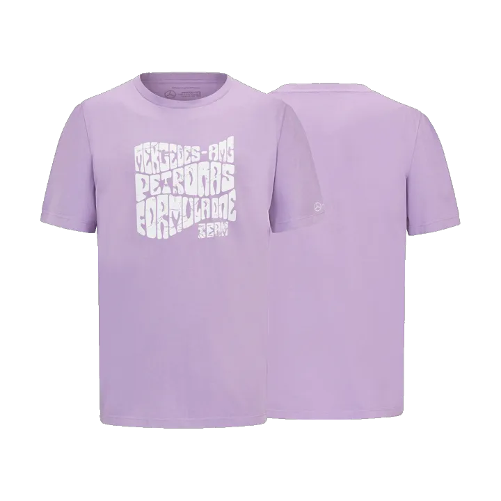 Mercedes-AMG PETRONAS 2023 Retro T-shirt - Lilac | Lazada