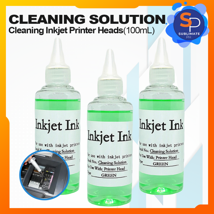 Cleaning Solution 100mL with Syringe for Cleaning Inkjet Printer Heads ...