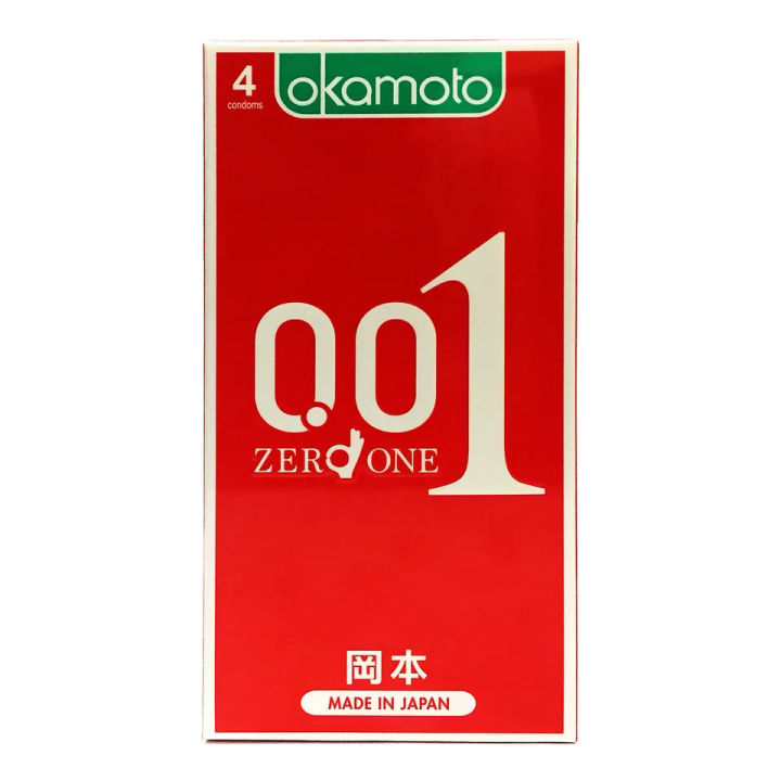 Bao Cao Su 0.01 Của Nhật Okamoto 001 Zero One - Hàng Chính Hãng 100% ...