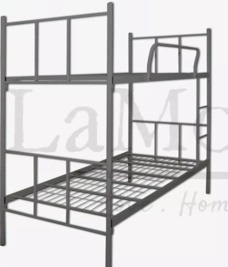 Lamoison 3V Powder Coat Metal Double Decker Bed Frame Katil Dua Tingkat ...