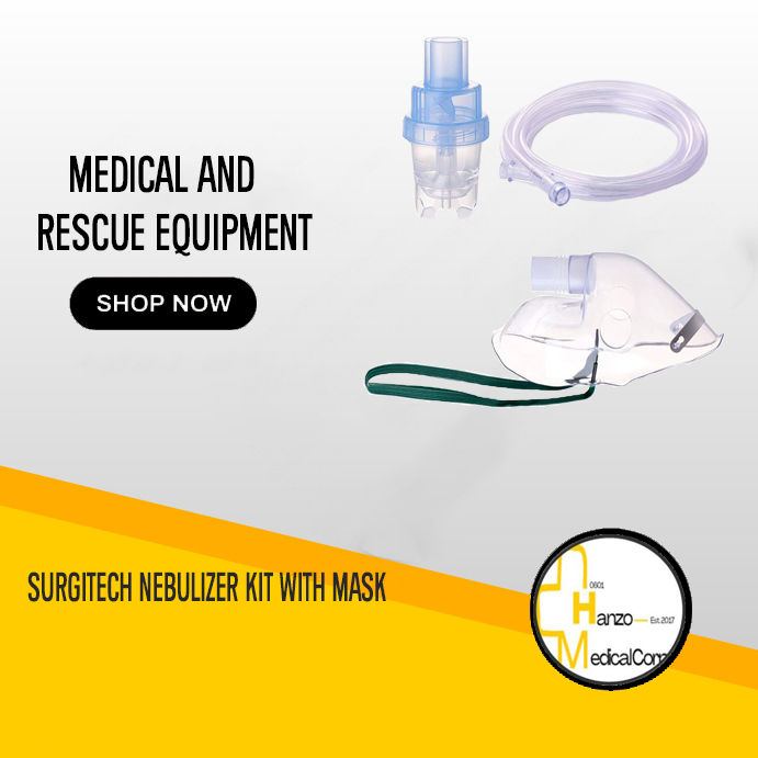 SURGITECH NEBULIZER KIT W/ MASK / NEBKIT (ADULT, PEDIA) | Lazada PH