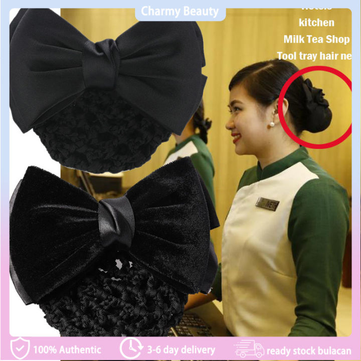 Hair Net Ribbon Office Work Restaurant Clip With Net Ribbon Hair Net ... Hair Net Ribbon Office Work Restaurant Clip With Net Ribbon Hair Net ...