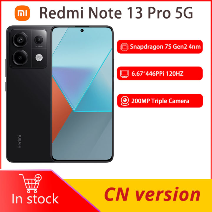 Redmi note 13 pro 5G smartphone 6.67inch OLED Snapdragon 7S Gen2 ...