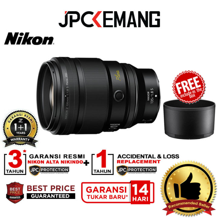 Nikon Z 135mm f1.8 S Plena Lens Nikkor 135 mm f/1.8 S JPC KEMANG ...