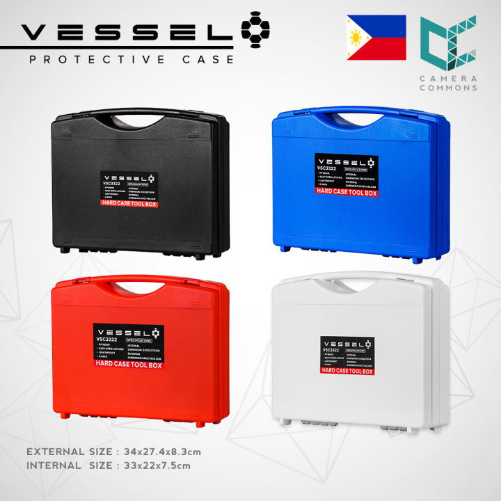 VESSEL VSC3322 Portable Hard Case for Photography, Equipment ...