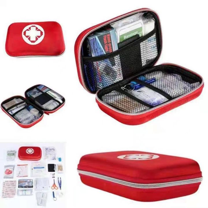 Emergency First Aid Kit with Hard Case Survival Kit | Lazada PH