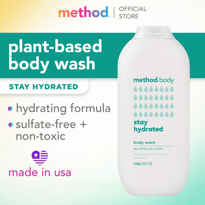 Method body wash - stay hydrated 532ml | Lazada Singapore
