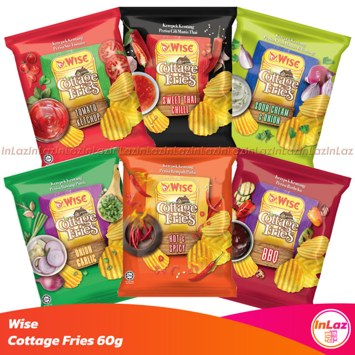 Wise Cottage Fries Potato Chips 60g Malaysia | Lazada