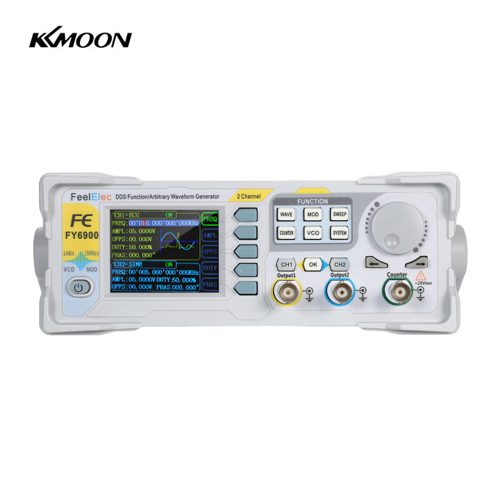 KKmoon 100MHz Function Signal Generator High Precision Digital DDS Dual ...