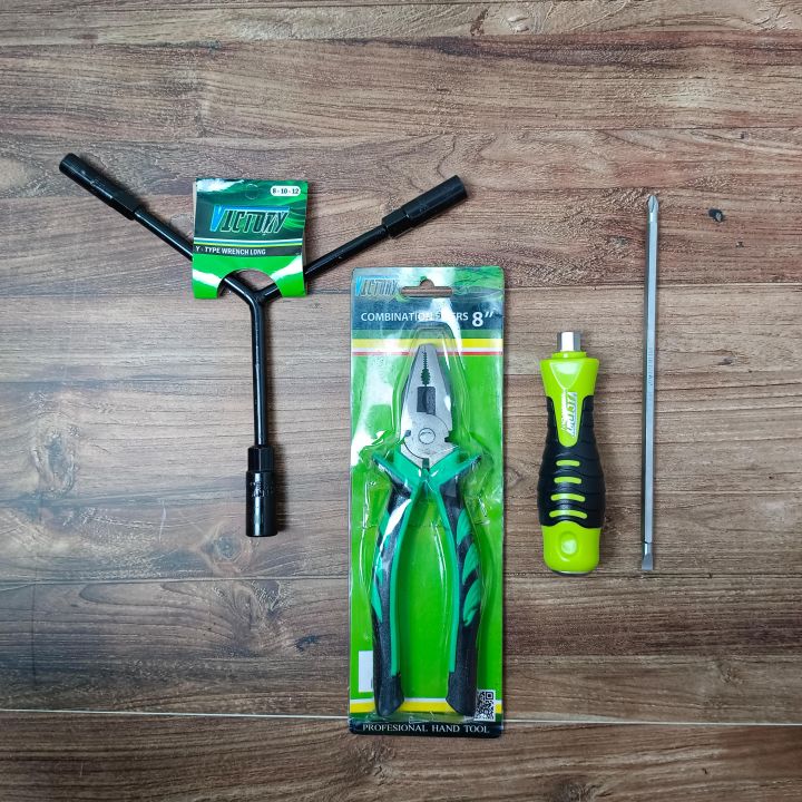 Tang Victory - Obeng Plus Minus - Kunci Y 8 10 12 Bisa COD Tang/Obeng ...