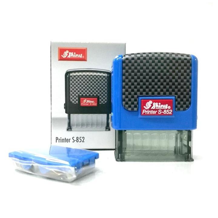 Shiny Printer S852/S842 Self-Inking Stamp (14mm x 38mm) | Lazada