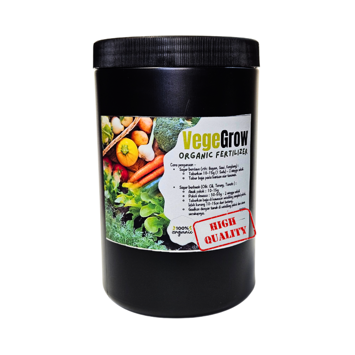 VegeGrow Fertilizer l Baja Sayuran Organik Premium untuk Sayur Sawi ...