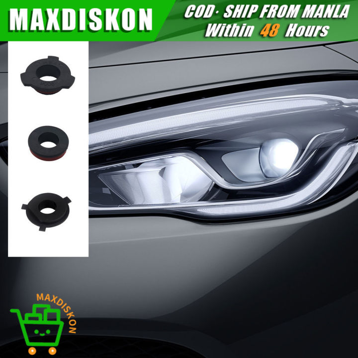 H4 H11 9005 HB3 Headlamp LED Car Headlight Adapter Holder Base 1/2 Pcs ...