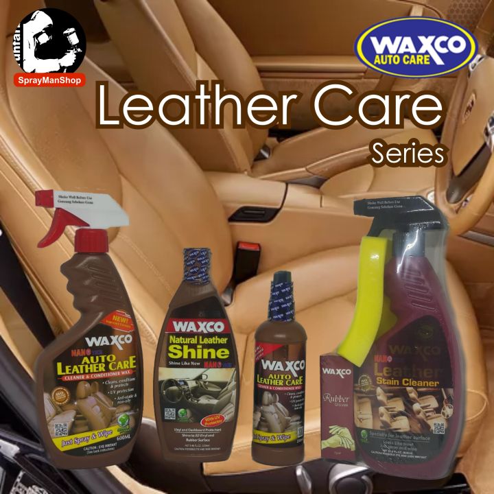 WAXCO Leather Care Product Series Stain Cleaner Leather Shine | Lazada