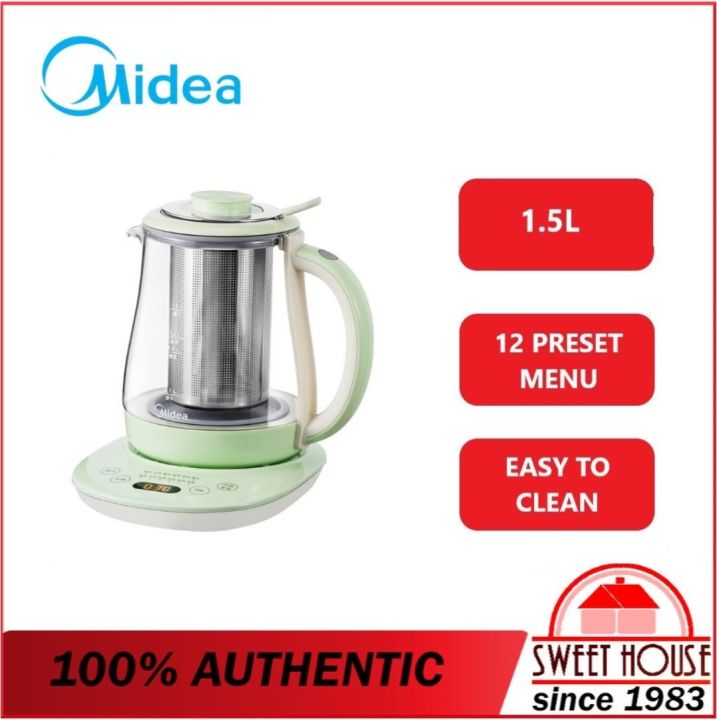 Midea Health Pot Glass MK-YS01-T 1.5L | Lazada
