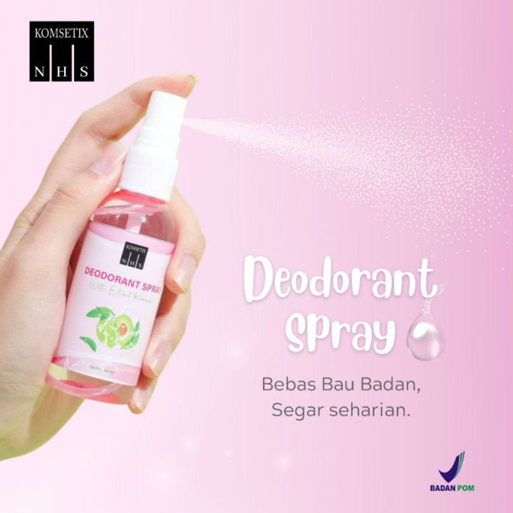 Deodorant Spray Tawas Ketiak Deodoran Antiperspirant Tidak Lengket ...