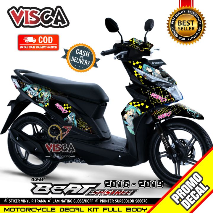 Decal Beat Esp Full Body 2016 - 2019 Striping Beat Esp 2019 Stiker Beat ...